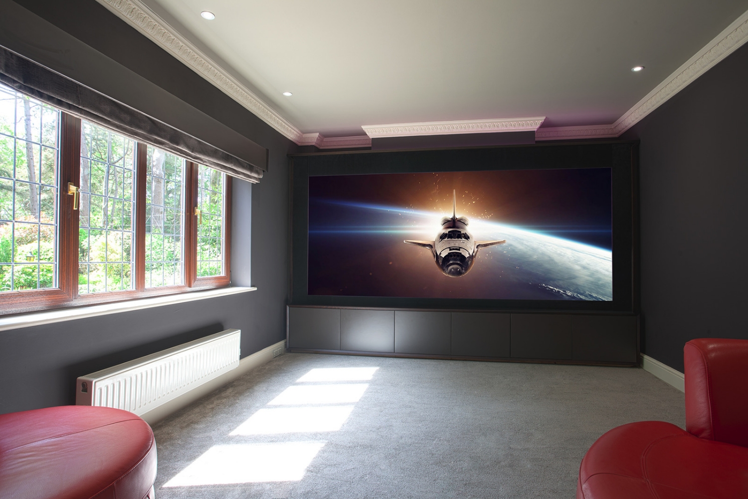 19 - Little Aston Cinema Room - The Big Picture